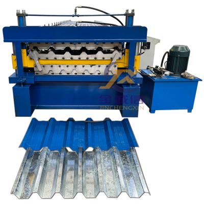 China Double Layer Ibr Roofing Sheet Making Machine 0.3-0.8mm Thickness for sale