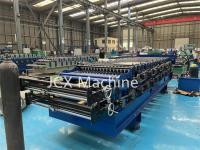 China 5.5kW Double Layer Forming Machine , Corrugated Roof Color Steel Roll Forming Machine for sale