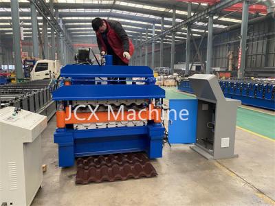 China Color Steel Tile Double Layer Roll Forming Machine Customized Profile for sale