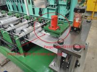 China Construction Standing Seam Roll Forming Machine 15M/min Stand And Seam Machine for sale