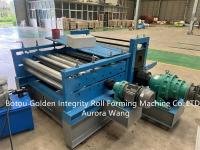 China Aluminium Steel Sheet Cold Roll Forming Machine CE Sheet Metal Embossing Machine for sale