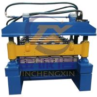 China PLC Control Automatic Roofing Sheet Roll Forming Machine 2022 New design for sale
