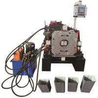 China 380V 50HZ 3 Phase Roof Ridge Cap Roll Forming Machine Downspout No.45 Steel Coated for sale