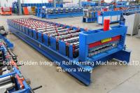 China 14-16m/Min Shutter Roll Forming Machine European CE Standard Touch Screen HMI for sale