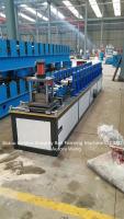 China 4KW Shutter Door Roll Forming Machine Mould Cutting PLC Control for sale
