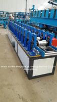 China 4KW Shutter Door Roll Forming Machine Mould Cutting PLC Control for sale