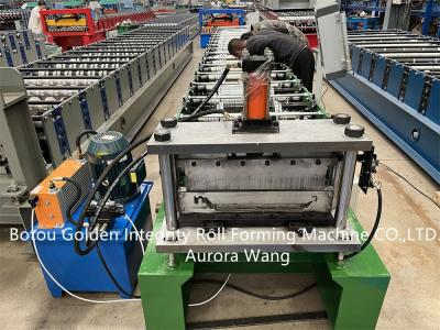 China PPGI Standing Seam Roll Forming Machine 0.4-1mm Profile Roll Forming Machine for sale