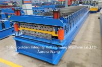 China Customized steel roll used roofing sheets making machine double layer roof tile making forming machine for sale
