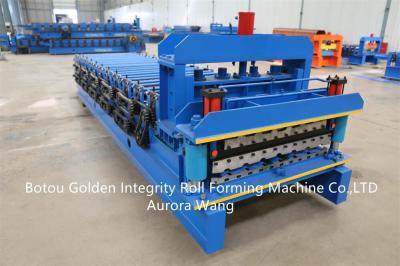 China Combined double layer building material machinery Trapezoidal roof tile building material roll forming machine for sale