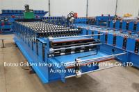 China Hot Sale ibr trapezoidal ribtype and corrugated iron roof sheet making double layer roll forming machine for sale