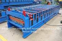 China New Roof Use Double Layer Corrugated Profile Steel Roofing Sheet Roll Forming Machine Roof Tile Making Machine for sale