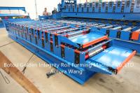 China New Roof Use Double Layer Corrugated Profile Steel Roofing Sheet Roll Forming Machine Roof Tile Making Machine for sale