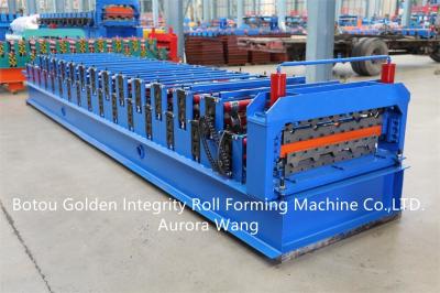 China Combined Double Layer Building Material Machinery Steel Tile Roofing Sheet Roll Forming Machine for sale