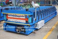China Good price double layer metal roofing sheet making machines for sale roll forming machine for sale