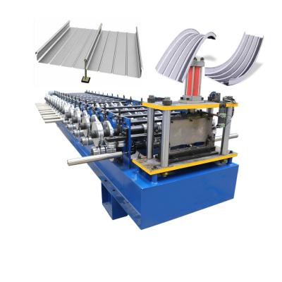 China Cusotmized Standing Seam Panel Machine Standing Seam Metal Roof Roll Former for sale