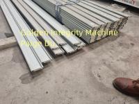 China 55/77/89 types of Double layer slat pu foam rolling shutter door roll forming machine for sale