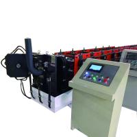 China JCX Rain Gutter Roll Forming Machine 10-15m/min 0.5-0.8mm Thickness for sale