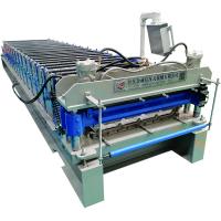 China Color Steel Double Layer Roll Forming Machine For C44 C38 C10 C20 for sale