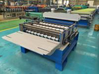 China IBR Roof Sheet Panel Curving Machine Steel Sheet Crimping Machine for sale