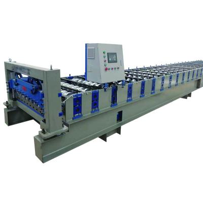China Big Wave Corrugated Sheet Roll Forming Machine For Steel Warehouse for sale