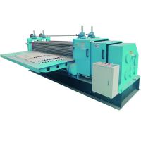China Barrel Corrugated Sheet Roll Forming Machine 0.1-0.5mm Hydraulic cutting system for sale