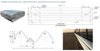 China Two Waves Three Waves Guard Rail Bending Machine 400H Steel Framing for sale