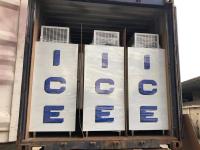China Commercial Refrigerated Bagged Ice Storage Bin for sale