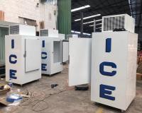 China Commercial Refrigerated Bagged Ice Storage Bin for sale