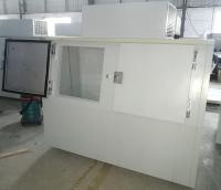 China Double slant doors ice merchandiser for gas station bagged ice stroaged for sale