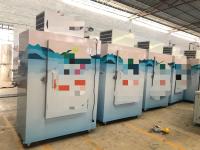 China Upright Commercial Ice Freezer Auto Defrost Fan Cooling Ice Stroage for sale