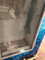 China Indoor Commercial Ice Freezer With Top Mount Refrigeration System for sale