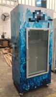 China Indoor Commercial Ice Freezer 30 Cu. Ft. Cold Wall Type Ice Storage Bin for sale