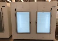 China Glass Door Ice Merchandiser Cold Wall Supermarket Ice Bags Freezer for sale