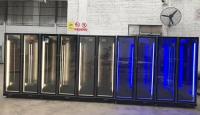 China Commercial Upright Showcase Glass Door Display Beer Refrigerator Cooler for sale
