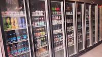 China Bar Vertical Refrigerated Cooler Beer Bottle Display Fridge for sale