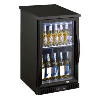 China Painted Steel Back Bar Refrigerator , Bar Beverage Cooler With Optional Led Lighting for sale