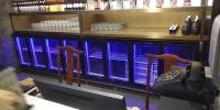 China 3 Doors Mini Beer Display Fridge Undercounter Back Bar Beer Cooler for sale