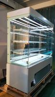 China Fan Cooling Bakery Glass Showcase 4ft , Open Showcase Chiller 1200*700*1900mm for sale