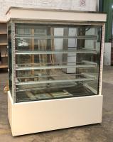 China Bakery Display Refrigerator,  1.2M Cake Showcase Back Sliding Glass Door for sale