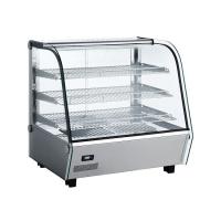 China Desktop Stainless Steel Hot Food Display Cabinet For hamburger dessert for sale
