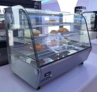 China Desktop Stainless Steel Hot Food Display Cabinet For hamburger dessert for sale