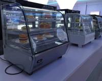 China Desktop Stainless Steel Hot Food Display Cabinet For hamburger dessert for sale