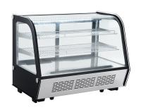 China Newly Desktop Cake Showcase Commercial Bakery Glass Display Refrigeration Equipment for sale