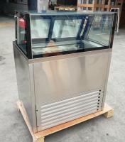 China Ice Cream Refrigerated Showcase Freezer , 6 trays Gelato Storage Freezer for sale