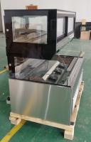 China Stainless Steel Bakery Glass Showcase , Display Refrigerated Cabinet For Supermarkets for sale