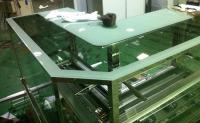 China Commercial Cake Display Showcase , 2 Shelf Type Refrigerated Bakery Display Case for sale