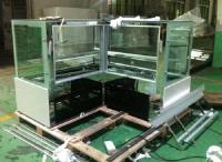 China Commercial Cake Display Showcase , 2 Shelf Type Refrigerated Bakery Display Case for sale