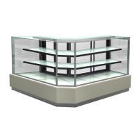 China Commercial Cake Display Showcase , 2 Shelf Type Refrigerated Bakery Display Case for sale