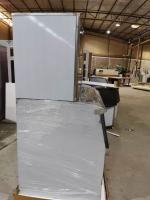 China Water Cooling Commercial Ice Freezer 1000kgs Capacity Ice Cube Maker Machine With Bin for sale