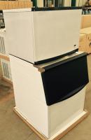 China Secop Compressor 250kgs Ice Cube Machine / High Production Ice Maker Equipment for sale